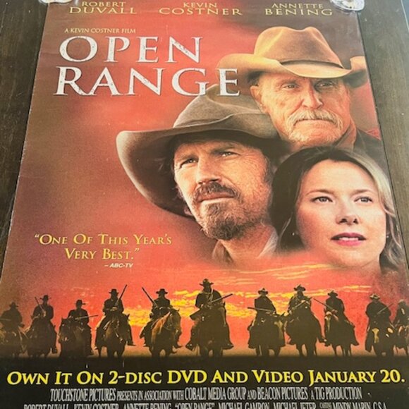 Universal | Art | Movie Theater Cinema Poster Lobby Card 203 Open Range ...